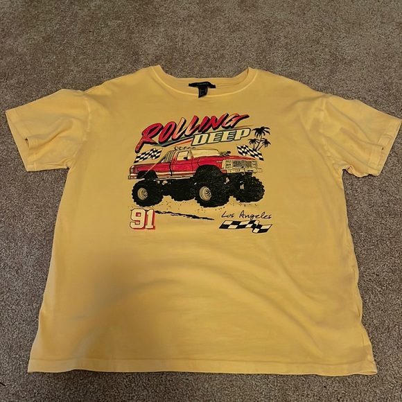 Forever 21 | Tops | Graphic Rolling Deep Tee | Poshmark
